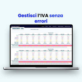Modello Excel Bilancio Aziendale e IVA | SimpleBudgetExcel